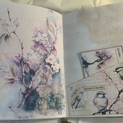 Coffee Junk Journal Printable Papers Coffee Stained Paper - Etsy