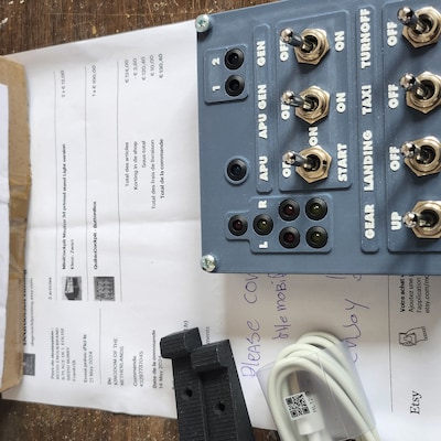 Minicockpit Minifcu 3d Printed Stand Light Version - Etsy