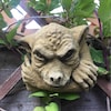 Gargoyle Face Decorative Stone Gothic Wall Plaque 13cm/5" H - Etsy UK