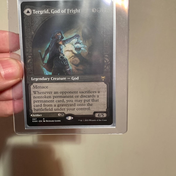 Tergrid, God of Fright MTG EDH Commander Deck - Mono Black Hate! - Etsy