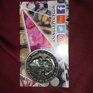 Koinosuba IOU Tokens Full Set Metal Tokens - Etsy