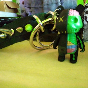 Green Pink Crow Head Pastel Kawaii Emo Goth Choker - Etsy