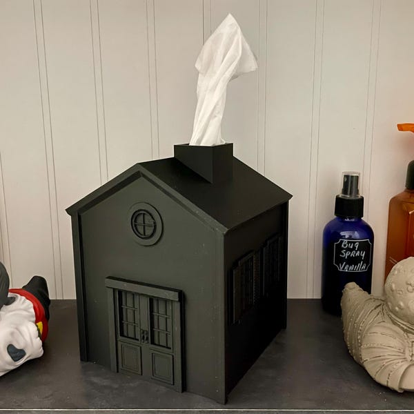 Pink Tissue Box House (tissue Box Cover, Living Room, Bedroom, Bathroom ...