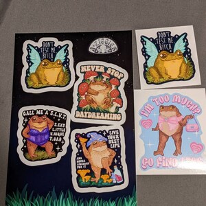 Cursed Bibble Meme Sticker Sheet Bibble Fire Chaotic Meme - Etsy