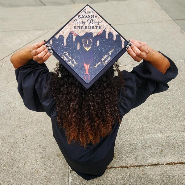 Future Teacher Grad Cap Topper - Printed Graduation Cap Topper ...