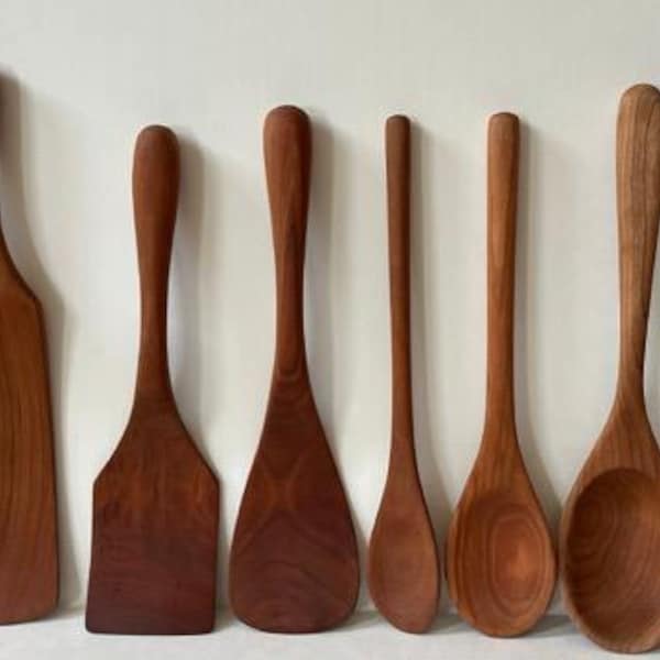 Medium Size Wooden Handmade Stir Stick. Unique Multi-purpose Tool ...