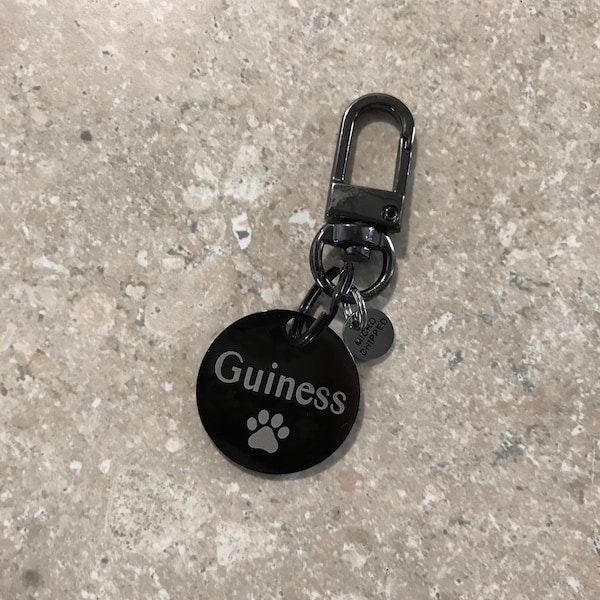 Microchip Dog Tag, Custom Dog Tag, Microchipped, Pet Tag, Dog ID Tag ...