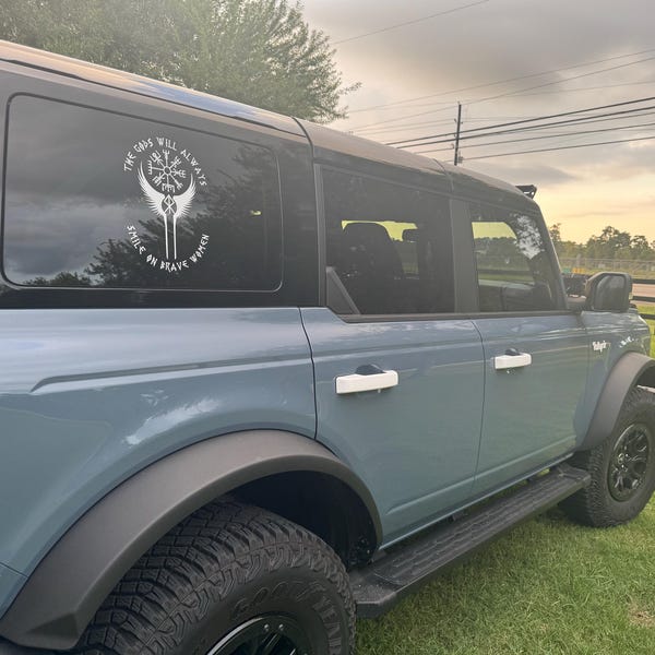 Die Cut Viking Decal, Til Valhalla Sticker, Decal, Viking Women ...