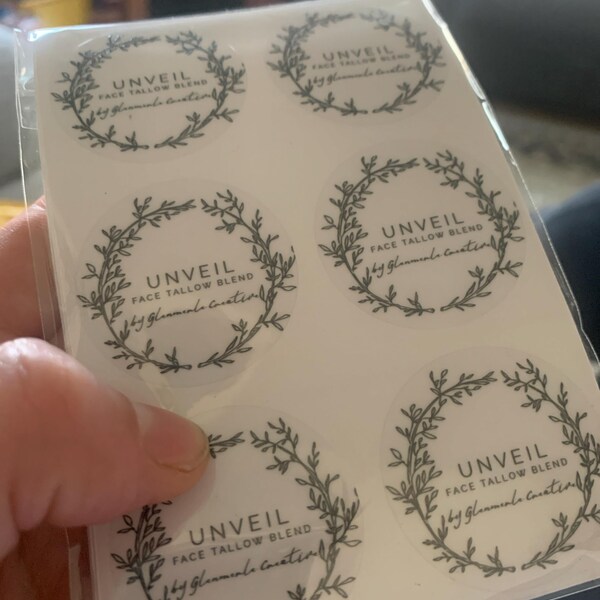 Personalized Metallic Gold Stickers 100% Waterproof, Custom Gold Label ...