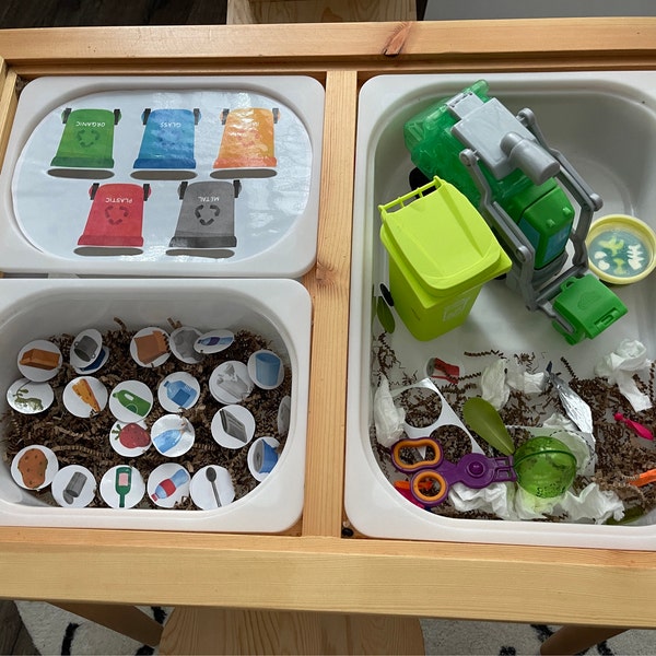 Recycling Sort Flisat Insert, Flisat Table, Flisat Insert Printable ...