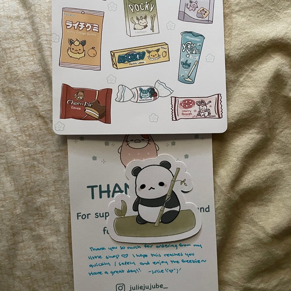 Pink Blob Candy Sticker Sheet Cute Halloween Stickers Holiday ...