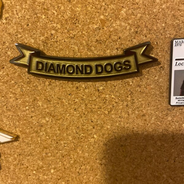 Diamond Dogs Pin Legendary Soldier S From Metal Gear Solid V the ...