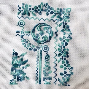 Cross Stitch Pattern Sampler Dragon Cross Stitch Pattern | Etsy