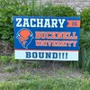 College Bound Yard Sign, College Logo Sign, Custom College Yard Sign ...
