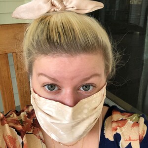 Sahara Metallic Reversible Face Masks Metallic Leopard Face Masks Nose ...