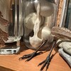 Woodland Crow/blackbird Bronze or Silver Metal Bird Feet Sculptural by ...