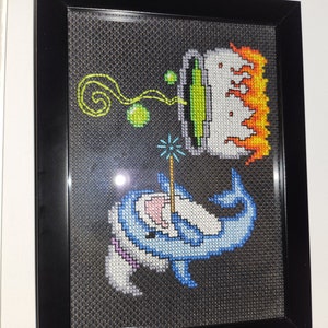 Biting Booth Shark Cross Stitch Pattern PDF - Etsy