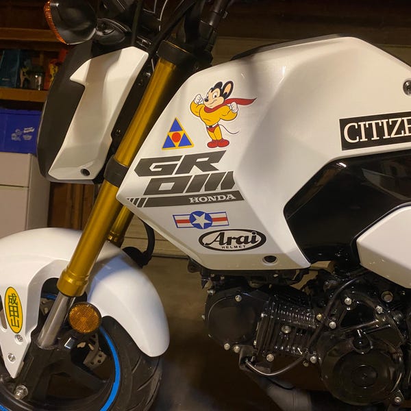 Akira Kaneda’s Bike Stickers Set (waterproof) - Etsy