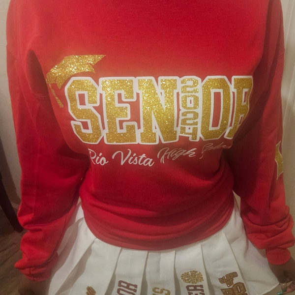 Senior Szn Set; Custom Senior Sweatshirt; Senior Skirt Set; Senior ...