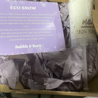 Biodegradable Fake SNOW Water Soluble - Etsy