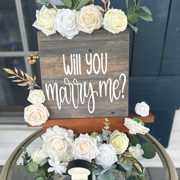 Will You Marry Me? (wood Proposal Sign) - Etsy