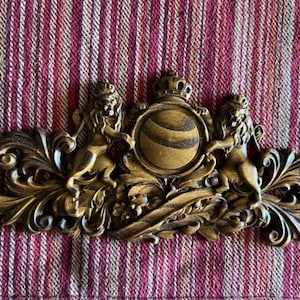 Baroque Style Wooden Arch Decoration Classic Swirls and Foliage Design ...