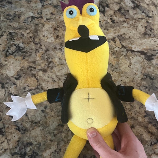 Plushie From Drawing, Custom Plush, Bespoke Plushie, Stuffed Animal ...
