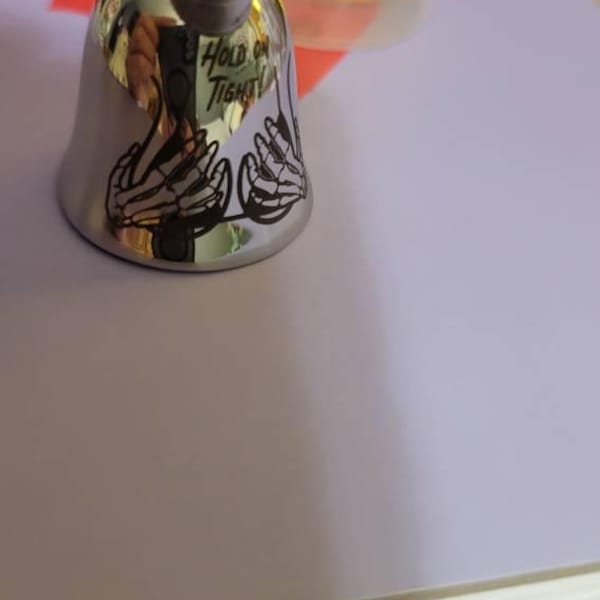 Custom Engraved Stainless Steel Guardian Bell - Personalized Motorcycle ...