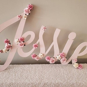 Large Name Sign, Large Name Sign for Nursery, Large Wall Art, Large ...