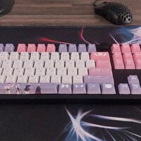 Custom Hololive EN Vtuber Mechanical Keyboard - Etsy Canada