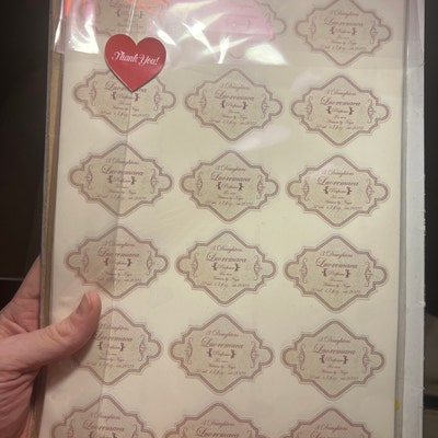 100 Pcs. Box Stickers, Shop Logo Label for Packaging, Wrapping Supply ...