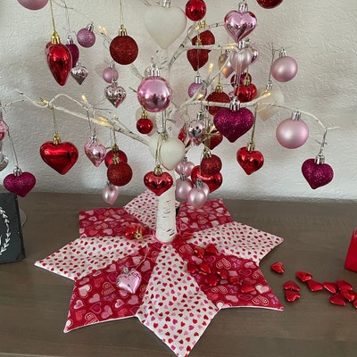 Christmas Tree Skirt 42 Inch Diameter Candy Quilted Green - Etsy