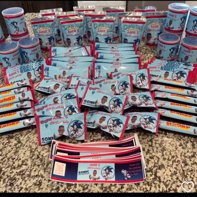 Handmade Custom Party Favor Bundle, Custom Party Labels, Custom Party ...