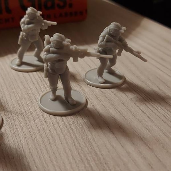 High Risk Operators - 3D Printed Minis - Modern Tabletop Wargaming ...