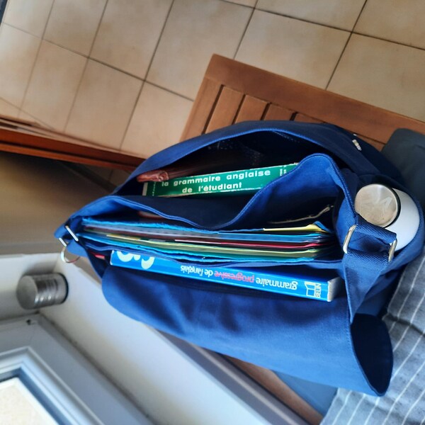 Waxed Canvas Backpack for School, Diaper Bag Backpack , Teal Blue ...