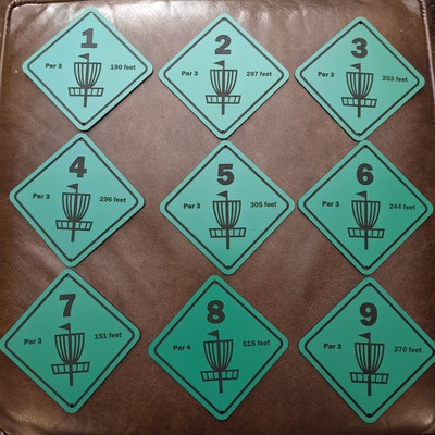 Custom Disc Golf Signs - Etsy