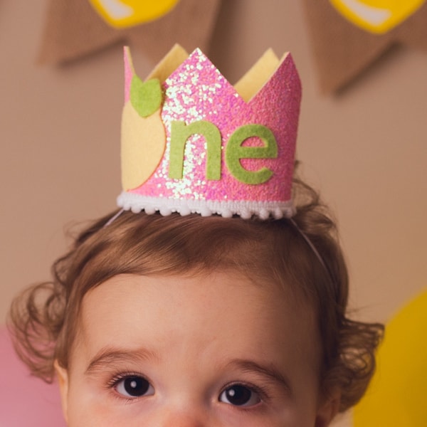 Lemonade Birthday Crown, Pink Lemonade Birthday, Sunshine Lemonade and ...