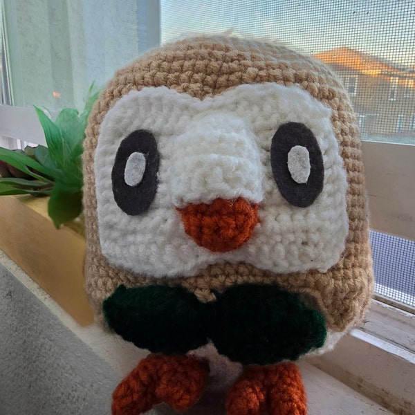 Rowlet Amigurumi Pattern (PDF FILE ONLY) - Etsy