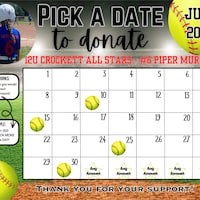 Basketball Fundraiser, Fill My Jersey Fundraiser, Basketball Pick a ...