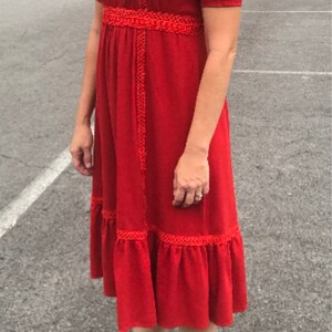 Backless Apron Linen Dress /bridesmaids Linen Dress/summer | Etsy