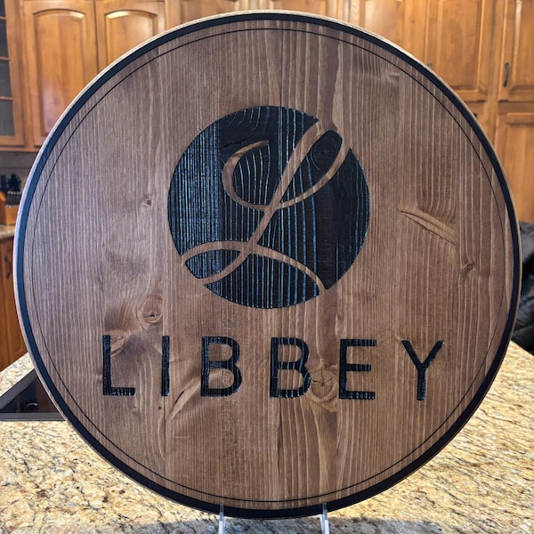 Engraved Signs | Any Logo or Design | Custom Burned Wood Sign | Laser ...