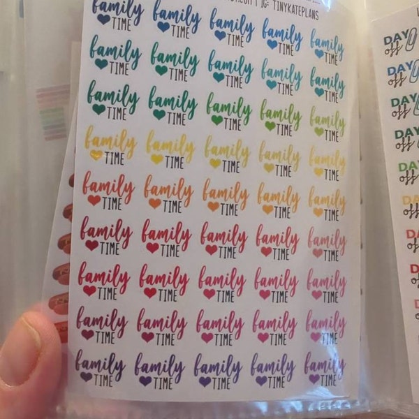 12 Sticky Note Planner Stickers, Notepad Planner Stickers, Blank Doodle ...