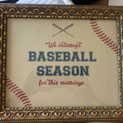 8x10 Custom Sign Template, Baseball Party Signage, Vintage Baseball ...