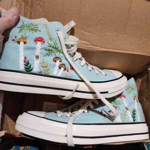 Flower Mint Converse Custom/gift for Kid/converse Chuck Taylor 1970s ...