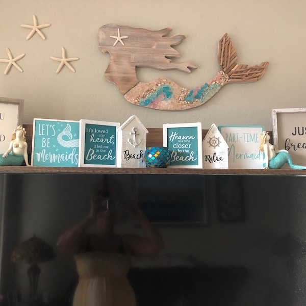 Mermaids Smoke Seaweed/mermaid Decor/mermaid Signs/mermaid Party ...