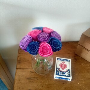 Mini Trans Pride Roses Small Trans Pride Flowers Transgender - Etsy