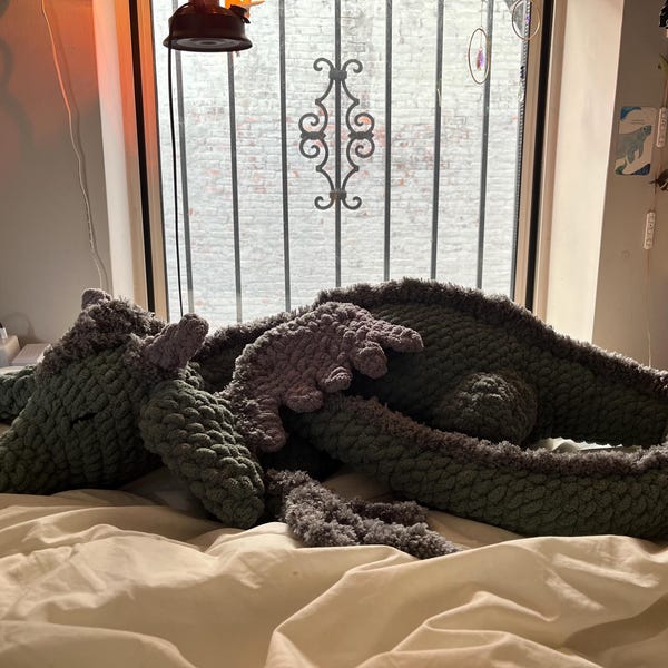 Winnie the Dragon OFFICIAL Pattern - Etsy