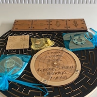 16" Pirate Cipher Wheel for Escape Rooms - Cypher Wheel - Etsy Canada