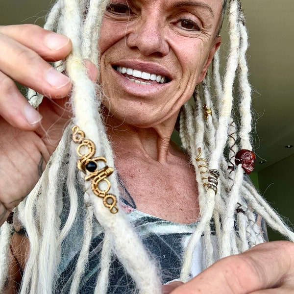 Unique Gold Dreadlock Jewellery Dreadlock Accessories Dread Beads ...