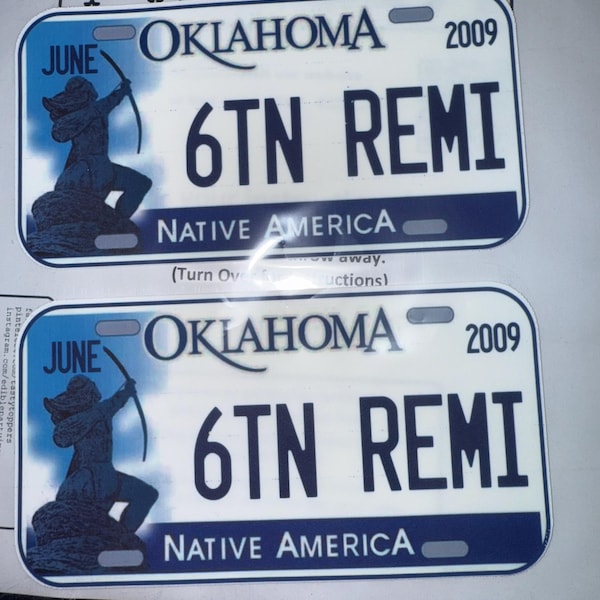 Custom License Plate Edible Cake Topper Image, License Plate Edible ...